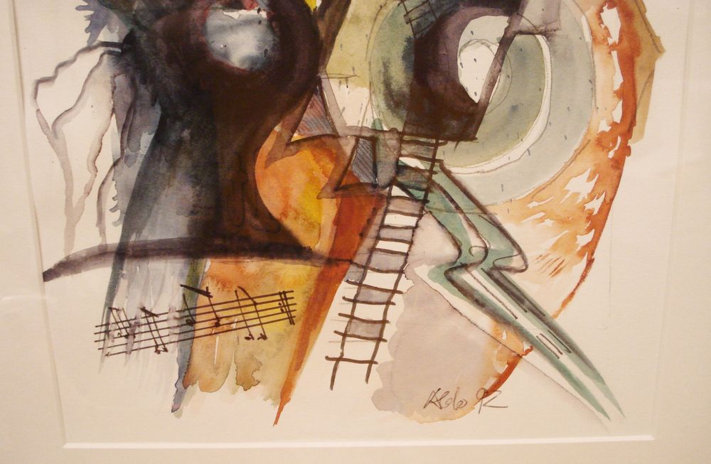 Original Alder, Bild Aquarell, Glas gerahmt in Chur | Kaufen auf Ricardo