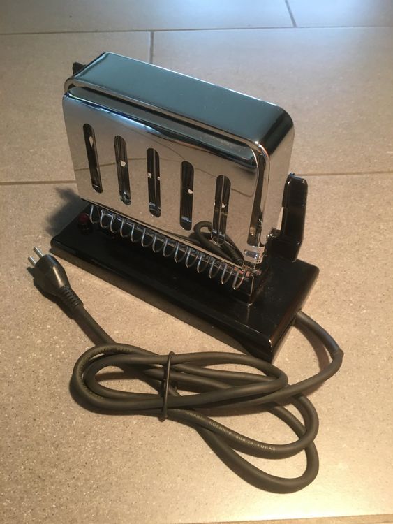 Jura Chrom Toaster, Retro, Vintage 50er Jahre, Rarität (Neu (gemäss ...