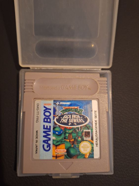 TURTLES BACK FROM THE SEWERS GAME BOY (Gebraucht) in Triesen für CHF 9 ...