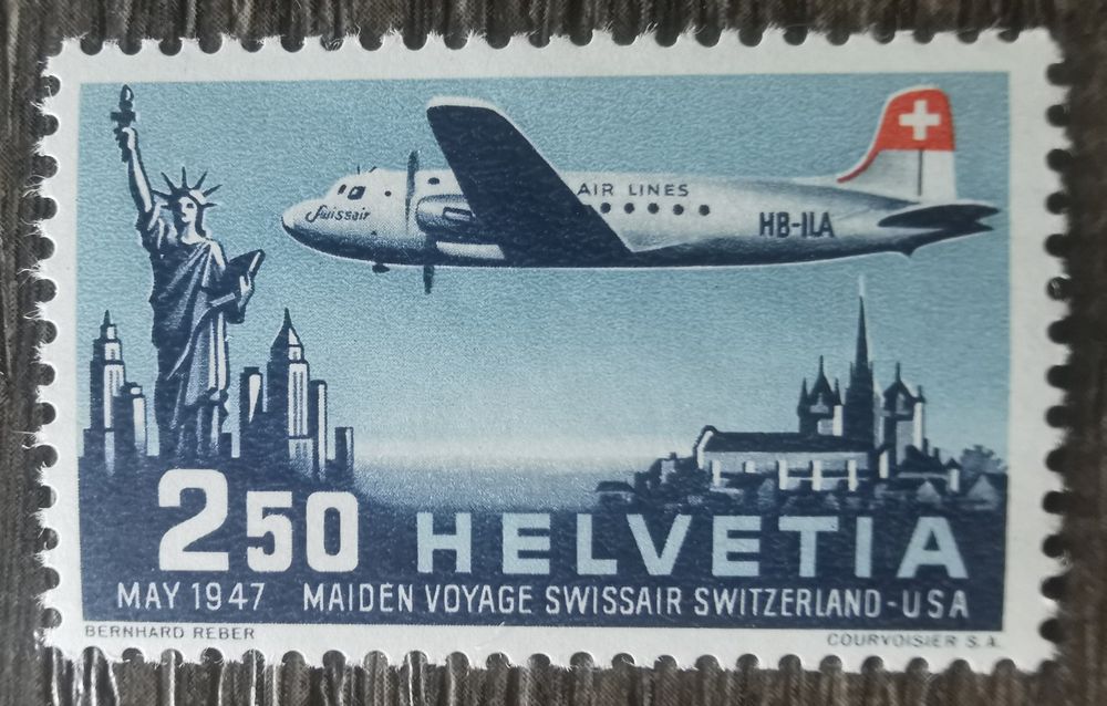 TR101 Timbre Suisse Non Oblitéré 1947 (Gebraucht) in Cousset für CHF 1.25 – mit Lieferung auf ...