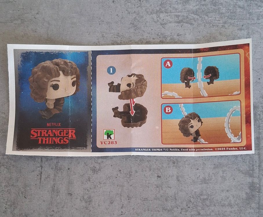 Kinder Joy, Funko Pocket POPs, Stranger Things, Nancy (Neu (gemäss ...