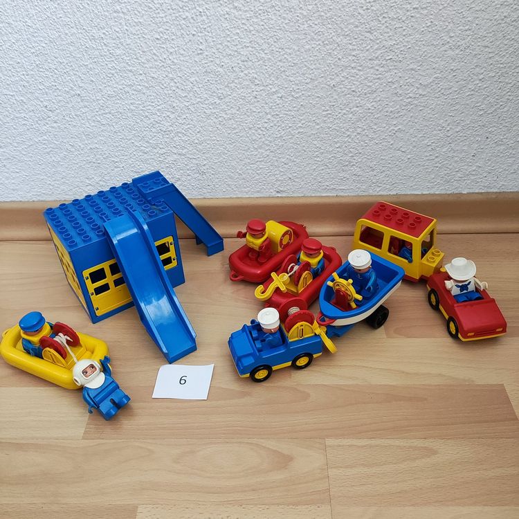 LEGO Duplo aus den 80/90er Jahren - div. Boote - SET 6 | Kaufen auf Ricardo