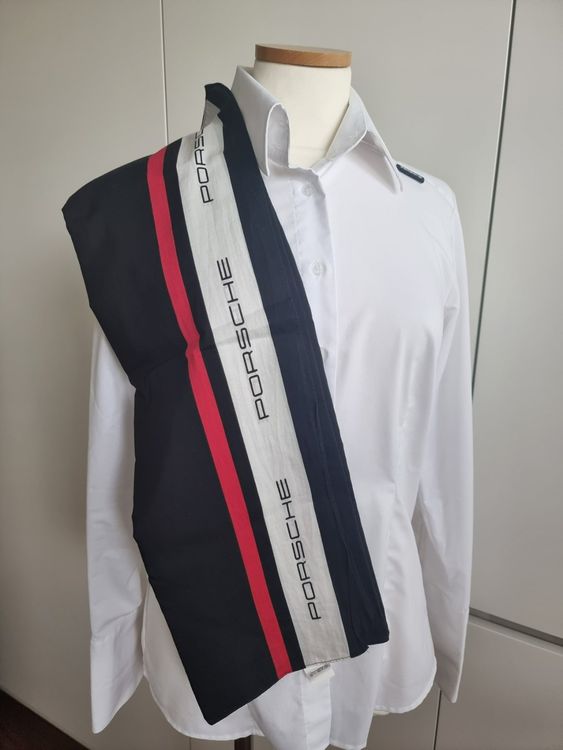 Porsche Foulard Schal Halstuch Arbeit Uniform Freizeit Seide | Kaufen ...