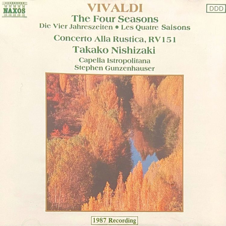 Vivaldi The Four Seasons CD Die Vier Jahreszeiten (Gebraucht) in für ...