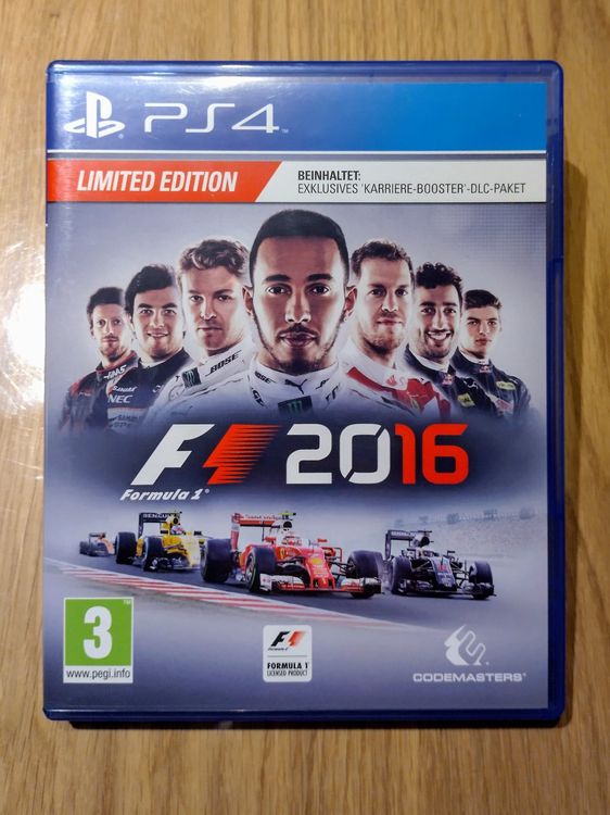 F1 2016 - PS4- Formel 1 | Kaufen auf Ricardo