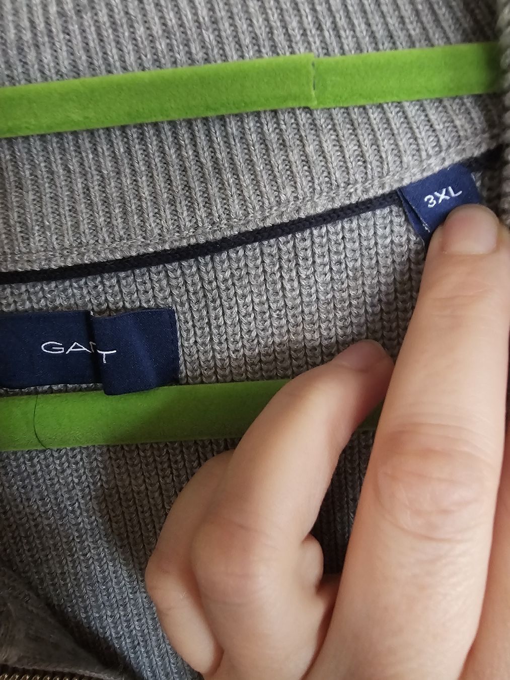 Gilet GANT Homme 3XL Gris, idéal pour l'automne! (Gebraucht) in Etoy ...