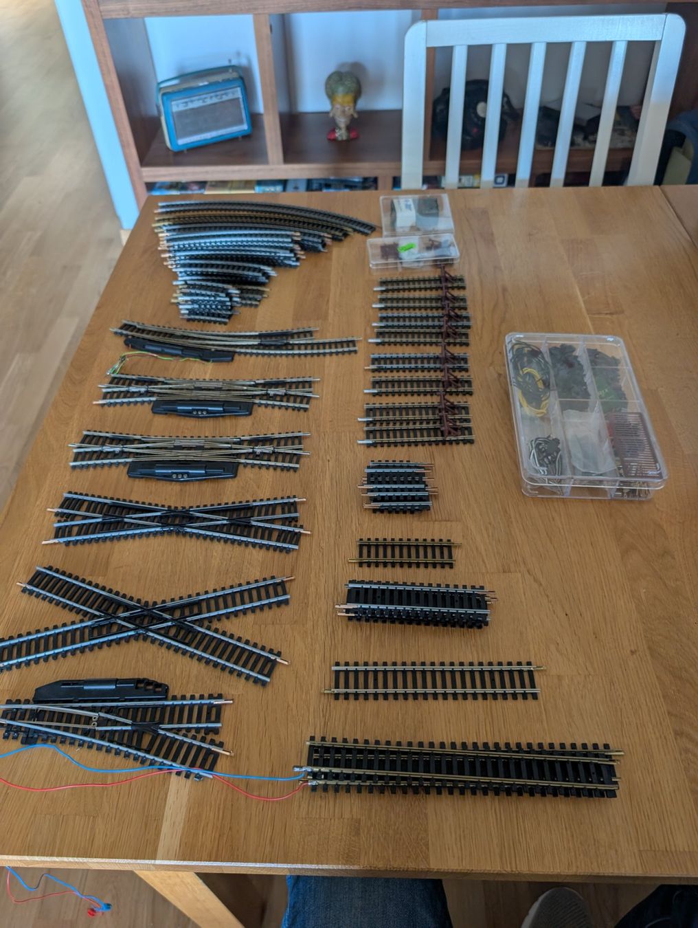 Grande collection de rails divers ! 🚂 Plus de 50 pièces (D'occasion) à ...