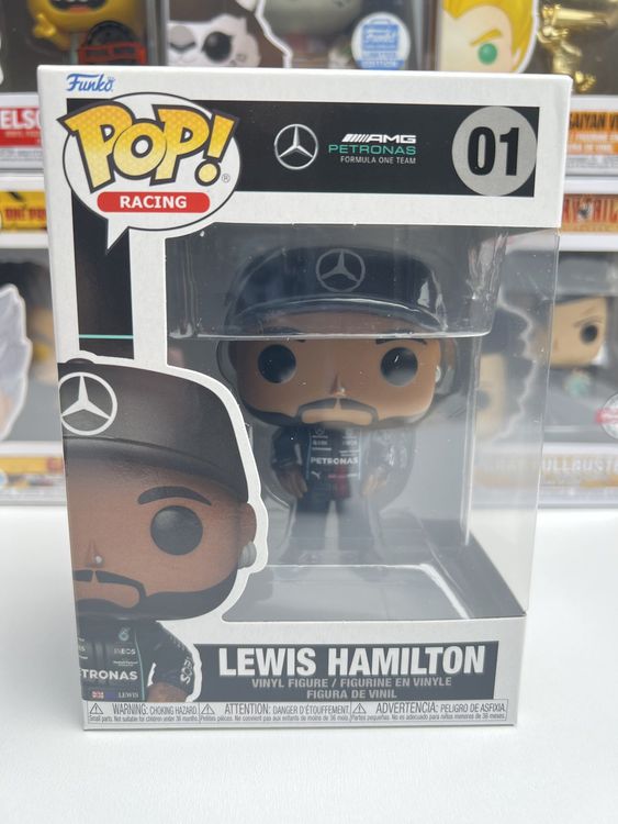 Funko POP! Formula 1 Mercedes AMG Petronas Lewis Hamilton | Kaufen auf ...