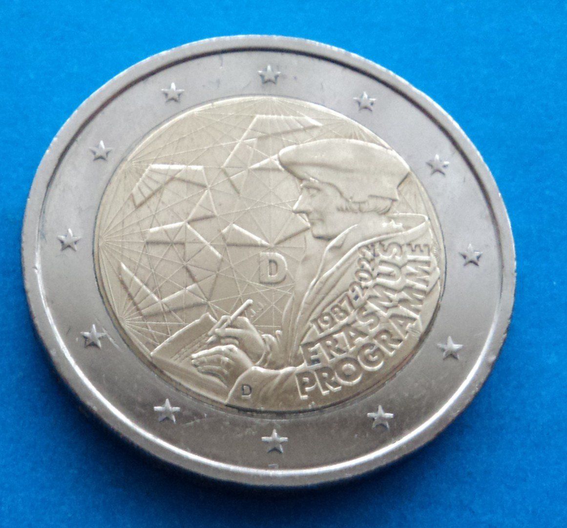 Deutschland: 2 Euro Erasmus Programm D 2022, SS (Gebraucht) in Basel für CHF 4 – mit Lieferung ...