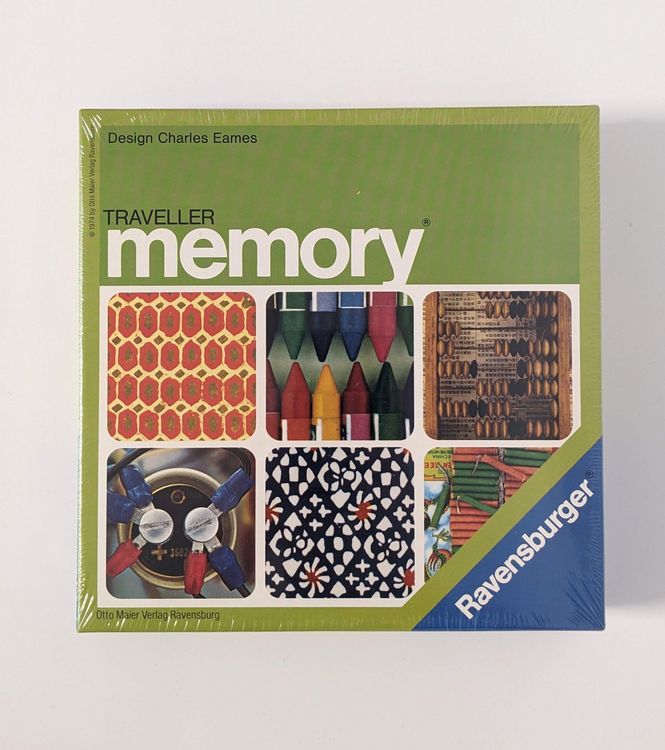 RAVENSBURGER Design Charles Eames Memory Spiel, vintage (Neu und originalverpackt) in Zürich für ...