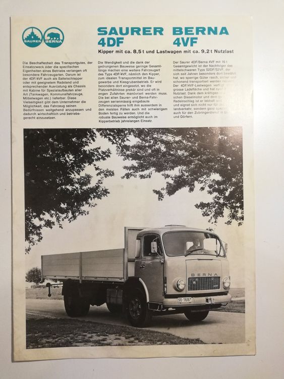 Saurer Prospekt | Kaufen auf Ricardo