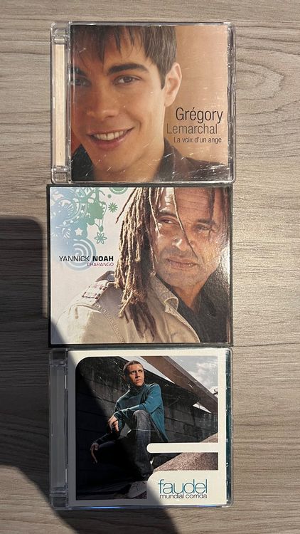 3 CDs - Yannick Noah - Gregory Lemarchal - Faudel | Kaufen auf Ricardo