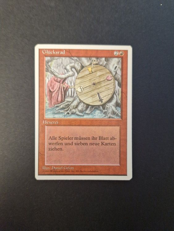 MTG - Wheel of Fortune - Glücksrad NM-M - deutsch revised (Gebraucht ...
