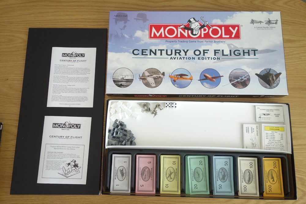 Monopoly Century of Flight, Aviation Edition, englisch | Kaufen auf Ricardo