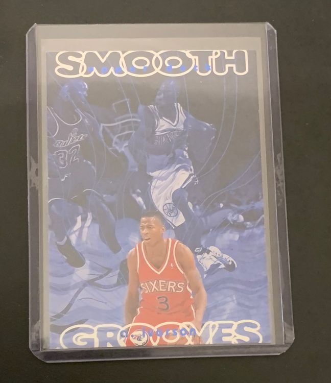 NBA Allen Iverson Smooth Grooves Card | Kaufen auf Ricardo