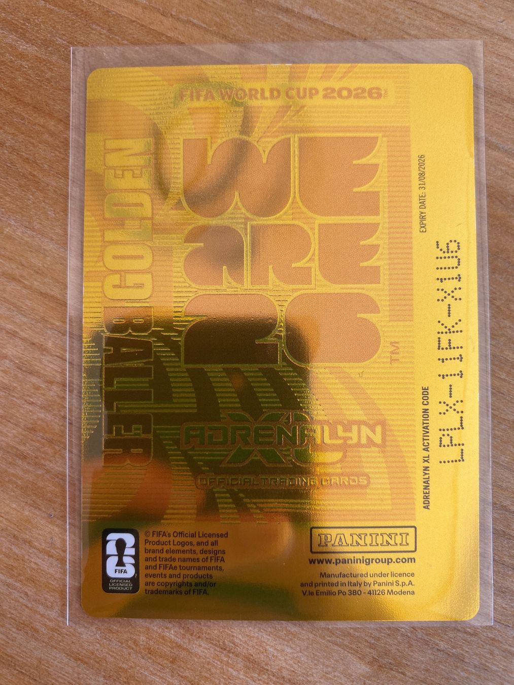 Panini FIFA World Cup 2026 Heungmin Son Golden Baller (Neu (gemäss ...
