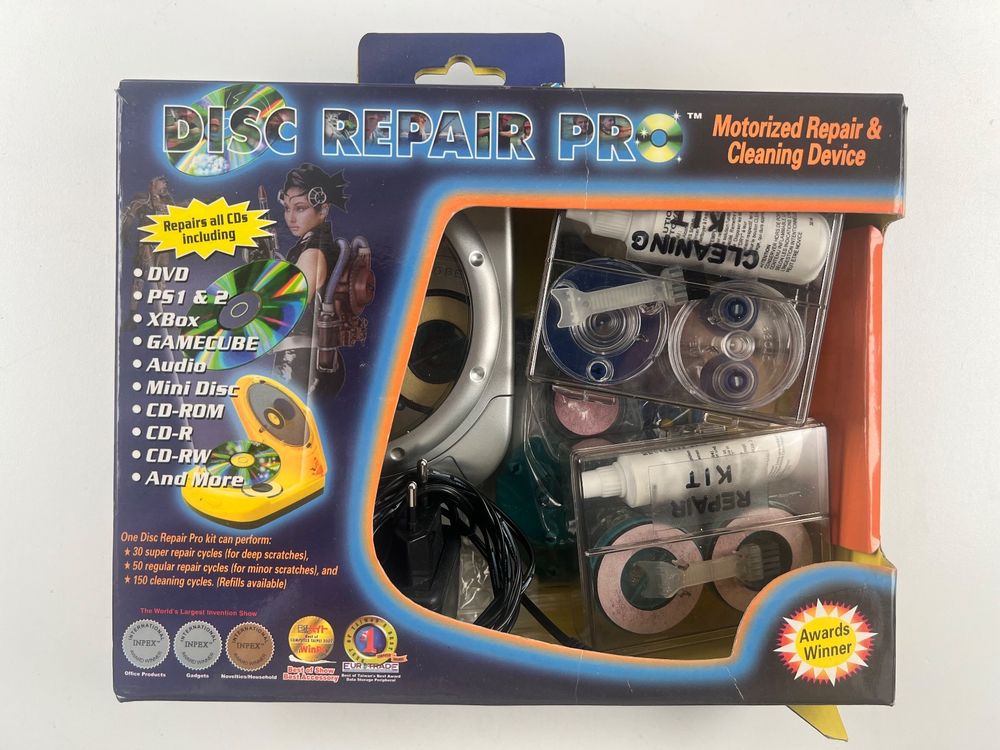 Disc Repair Pro - CD/DVD Reparatur-Set (Neu (gemäss Beschreibung)) in ...