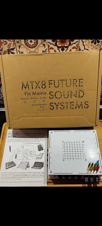 Future Sound System MTX8 Matrixmischer für Pedalboard | Kaufen auf Ricardo