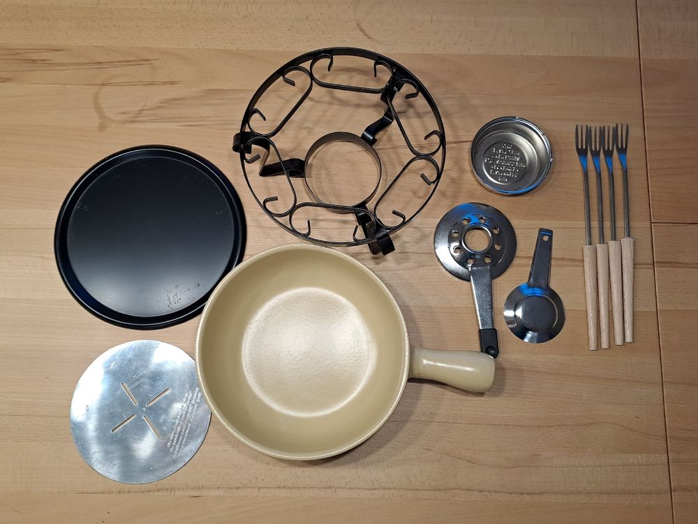 Caquelon-Set für Käsefondue (UNBENUTZT) | Kaufen auf Ricardo