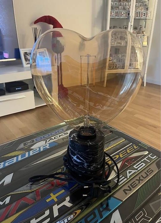 Lampe Herz Neu auf Marmor Sokel Top (Gebraucht) in Frauenfeld für CHF ...