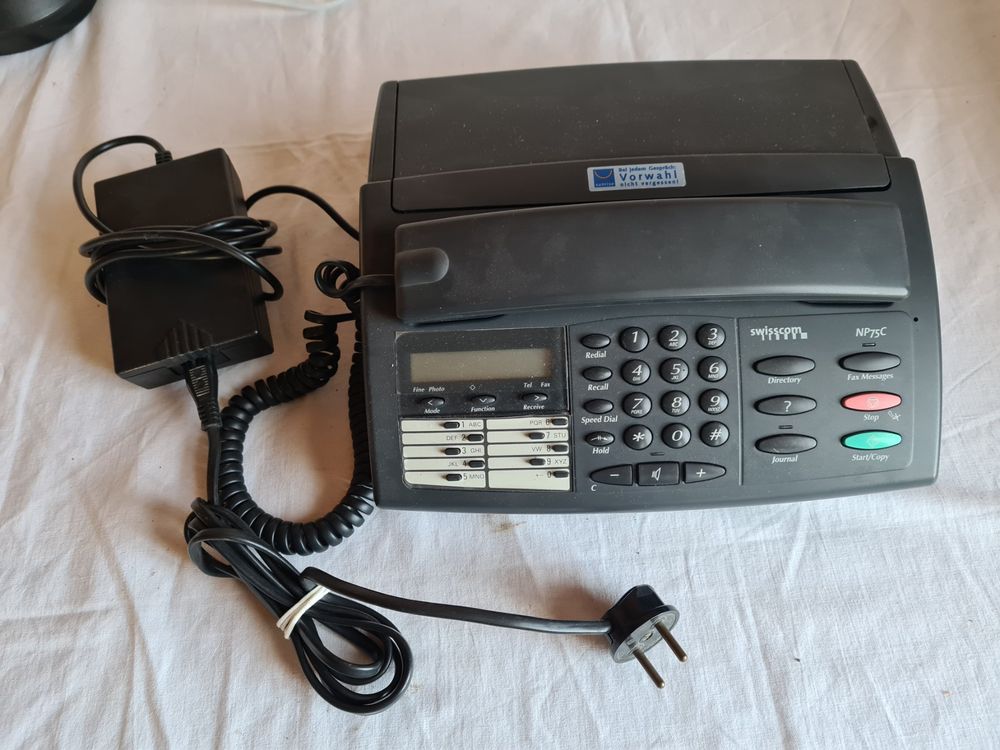 Swisscom NP75C Faxgerät Telefon | Kaufen auf Ricardo