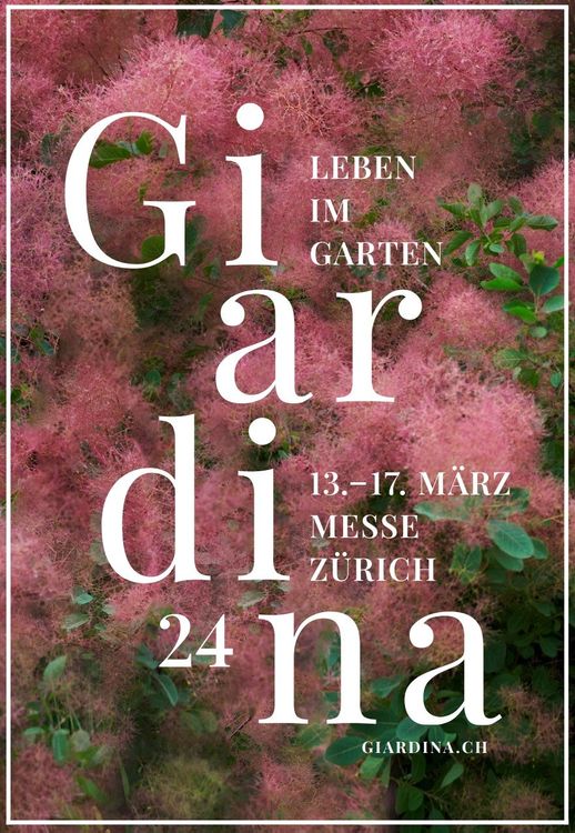 Giardina 2024 13.-17.3. Zürich - Tickets (Gutscheincodes) (Neu (gemäss ...