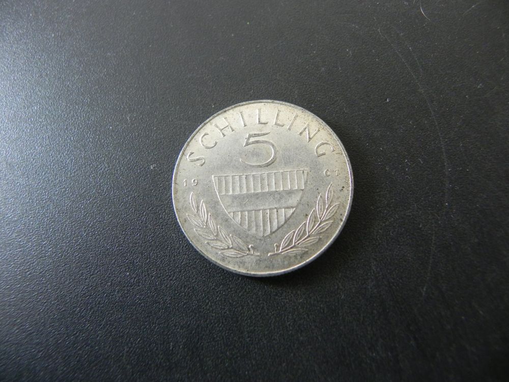 Österreich 5 Schilling 1961 Silber (Gebraucht) in Biel/Bienne für CHF 1.2 – mit Lieferung auf ...