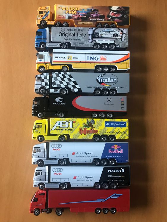 9x Racing Sattelschlepper Sammlung (Gebraucht) in Luzern für CHF 45 – mit Lieferung auf Ricardo ...
