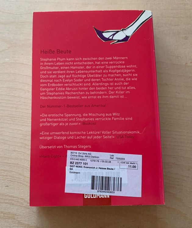 Buch Heisse Beute von Janet Evanovich - Stephanie Plum | Kaufen auf Ricardo