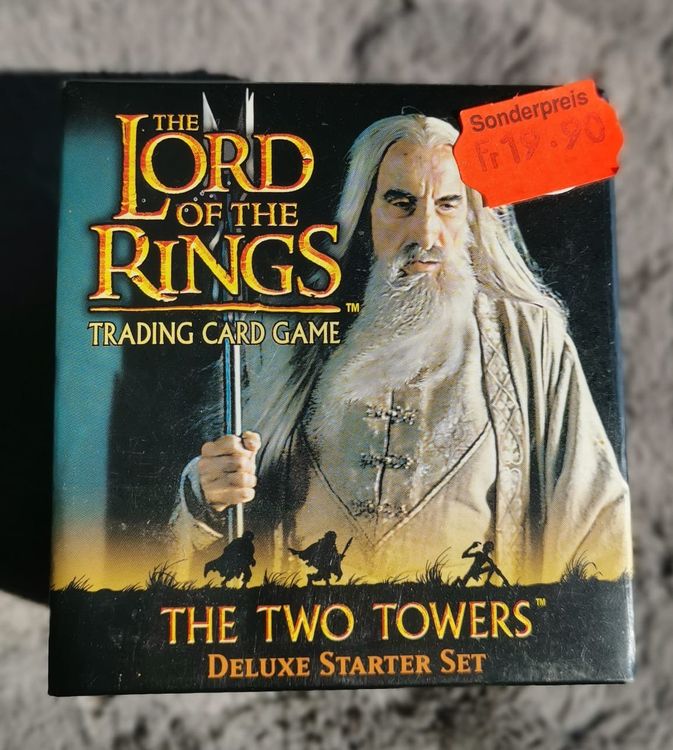 Lord of the Rings TCG The Two Towers Deluxe Starter Set 2002 (Neu und ...