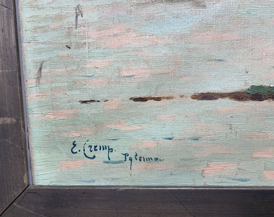 Erminio Cremp (1860-1936)grosses Gemälde (Gebraucht) in Root für CHF ...