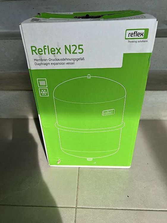 Reflex N25 Membran Druckausdehnungsgefäss (Gebraucht) in Oberhof für ...