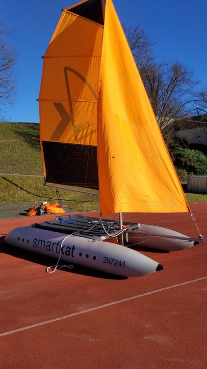 Smartkat Segelboot Katamaran Schlauchboot Faltboot (Gebraucht) in ...