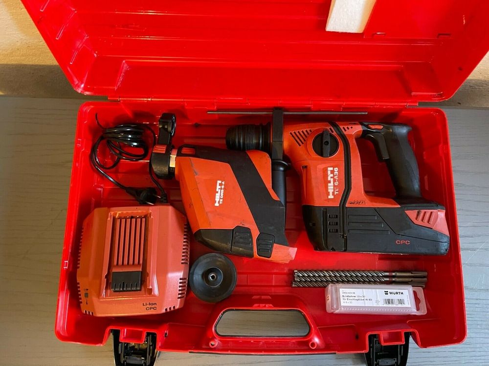 Hilti TE6 A36+Hilti DRS6+2x Hilti Akku+Hilti Ladegerät +zube | Kaufen auf Ricardo