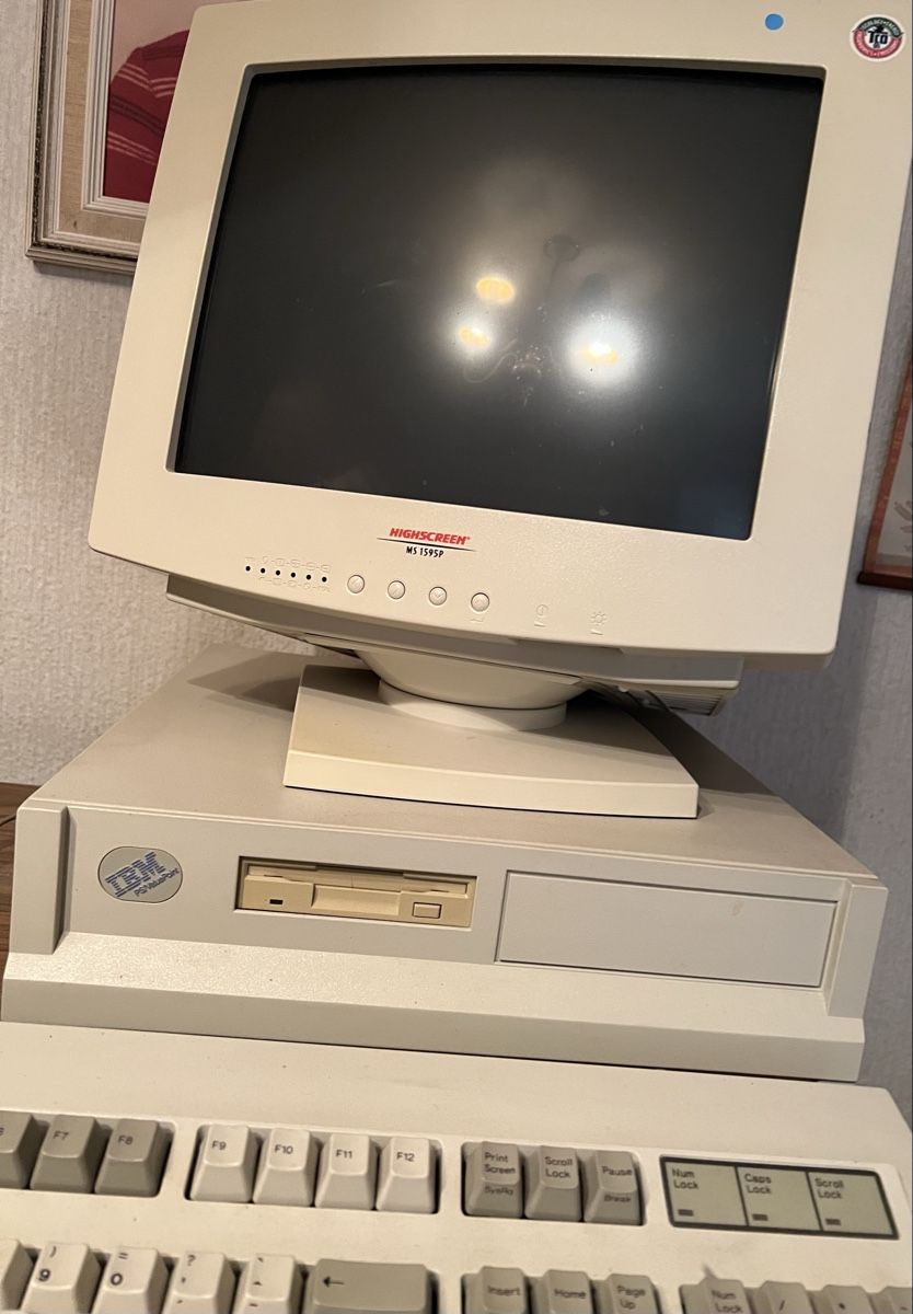 IBM PC 466dx2/s Retro Computer - Vintage Sammler- Rarität (Gebraucht ...