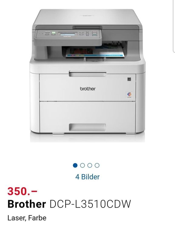 Drucker BROTHER DCP L3550CDW LASERDRUCKER | Kaufen auf Ricardo