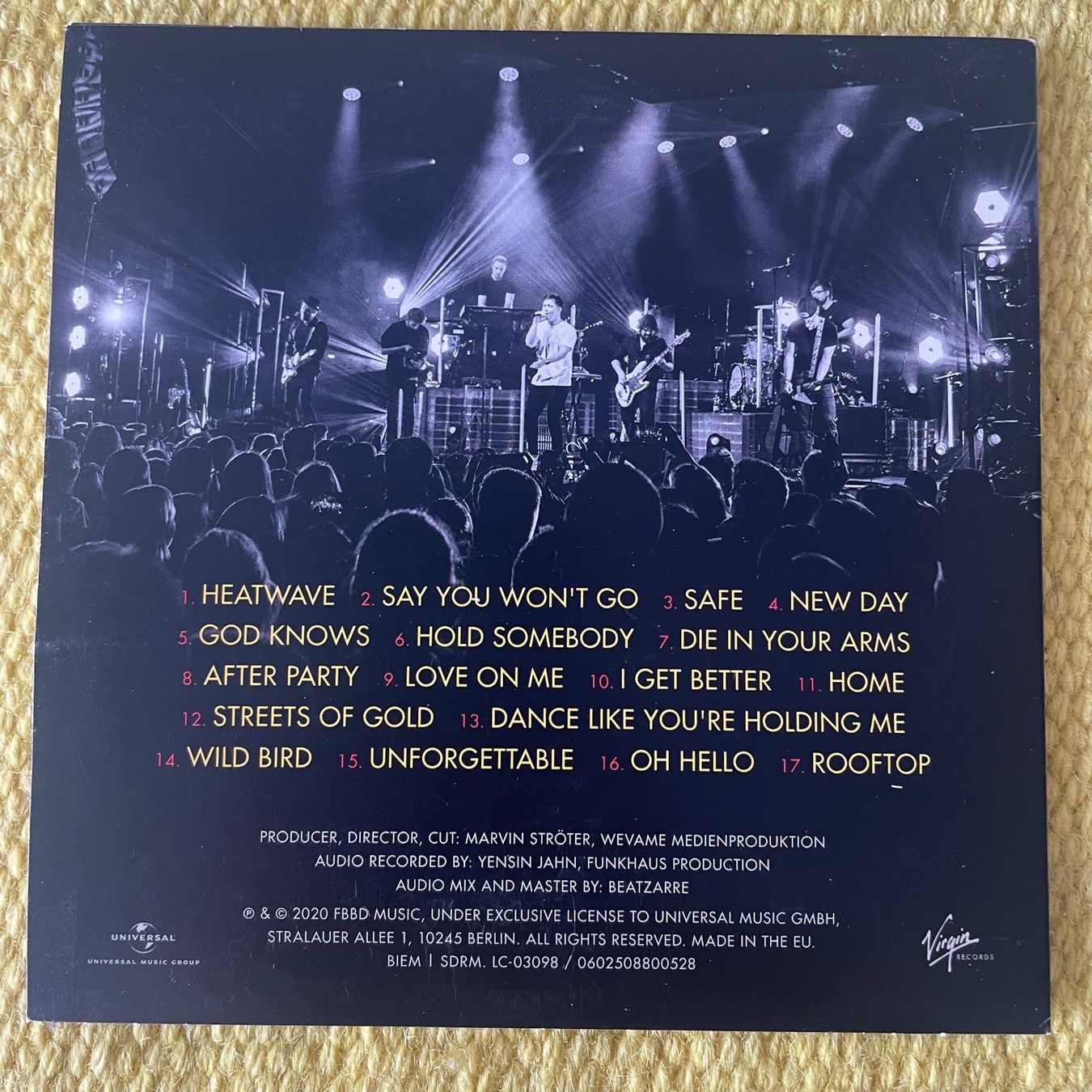 NICO SANTOS-DVD LIVE IN COLOGNE 2019 (DIGIPACK) (Gebraucht) in ...