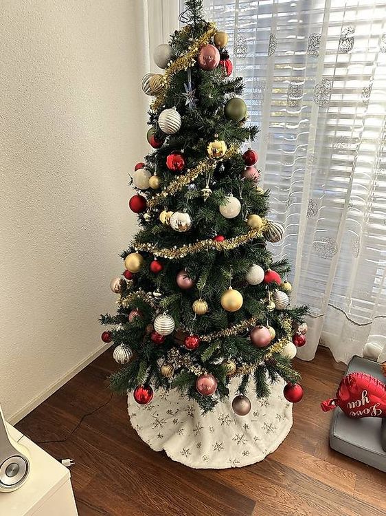 Geschmückter Weihnachtsbaum🎄, Christbaum mit Schmuck! (56) (Gebraucht ...