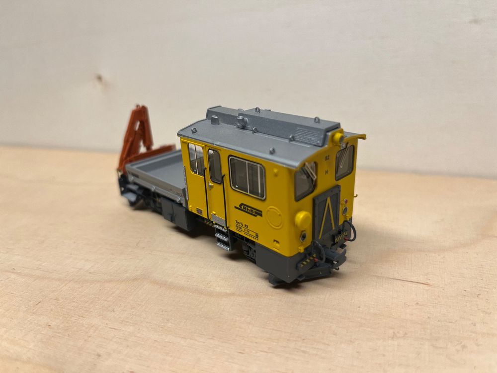 RhB Tm 2/2 82 Baudiensttrakt. BEMO Metal Collection 1278 102 (Gebraucht ...