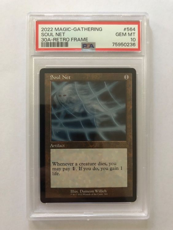MTG - Soul Net Retro Frame 30th PSA 10! (Gebraucht) in Basel für CHF 69 ...