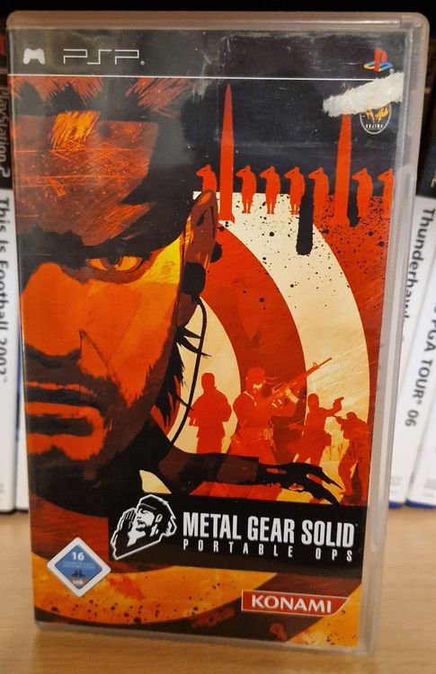 Metal Gear Solid Portable Ops PSP | Kaufen auf Ricardo