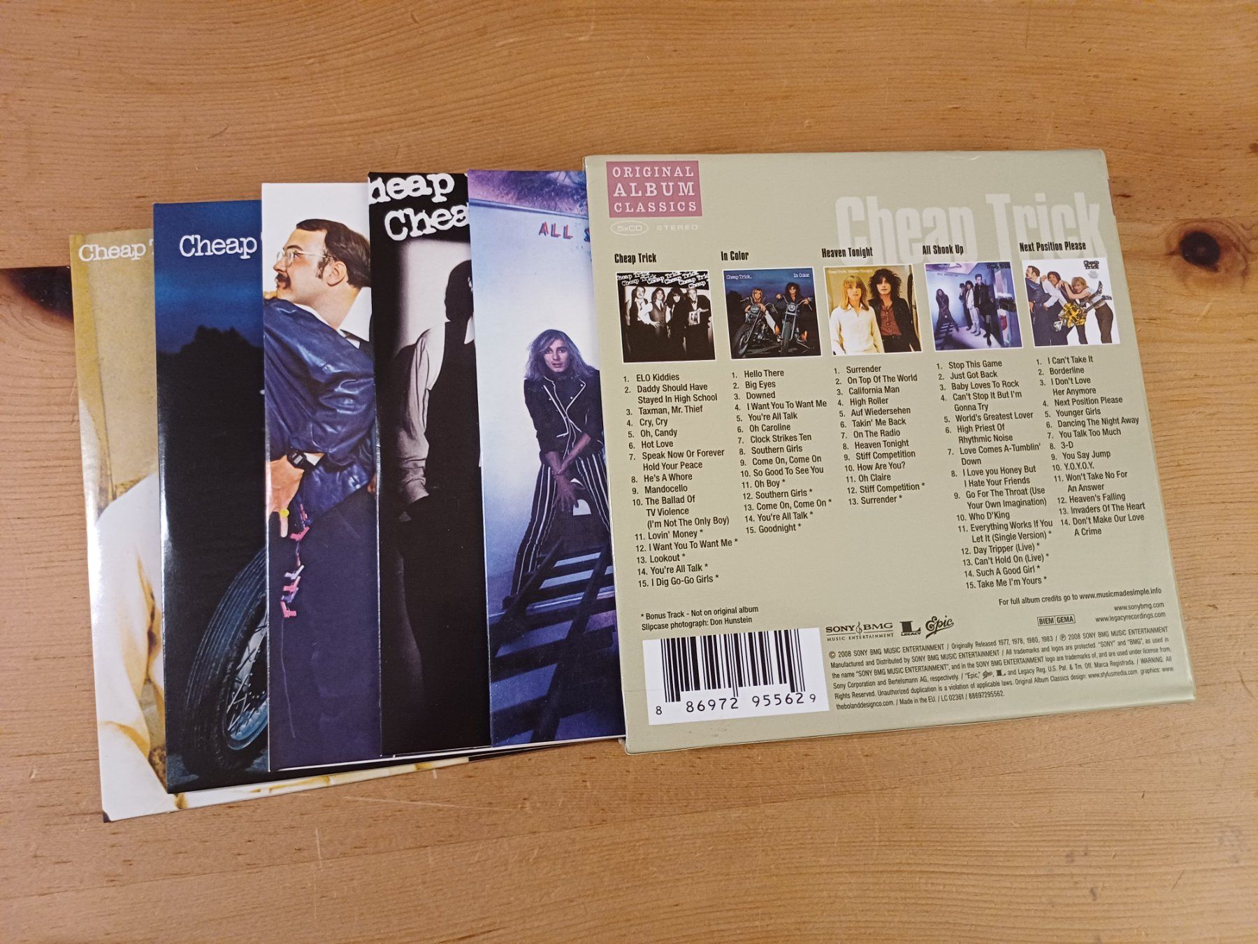 Cheap Trick - Original Album Classics Vol.1 auf 5 CDs (Gebraucht) in ...