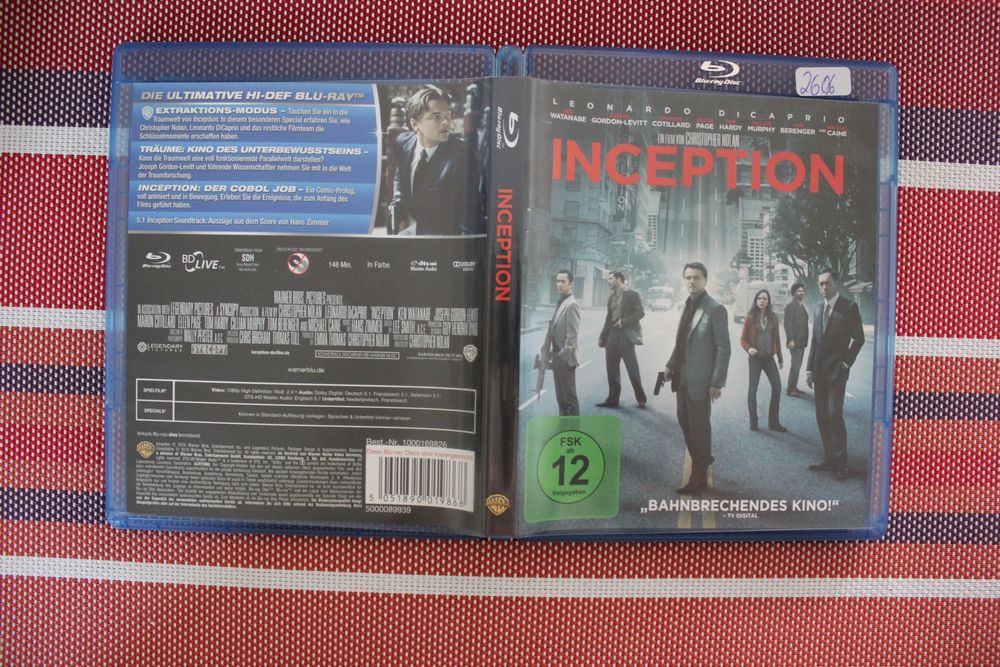 Inception [Blu-ray] von Christopher Nolan | DVD | (Gebraucht) in ...