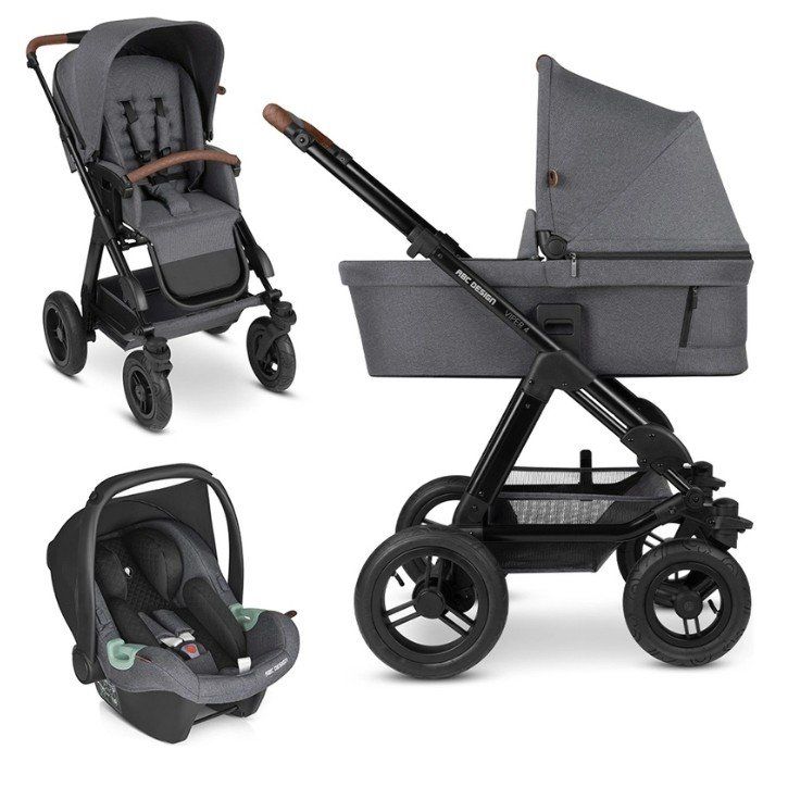 ABC DESIGN Viper 4 Kinderwagen 3in1 Crow (20656) (Neu und ...