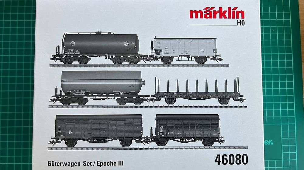 Märklin 46080 Güterwagen-Set 6-tlg H0 WS (Gebraucht) in Boswil für CHF ...