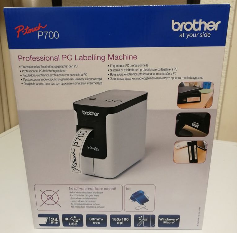 Brother P-Touch P700 Beschriftungsgerät (Neu und originalverpackt) in ...