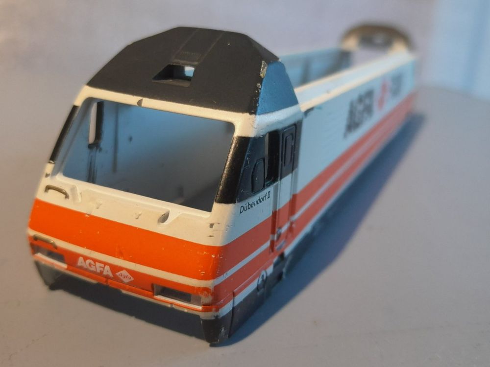 Märklin HO Lok Gehäuse AGFA Dübendorf II aus Metall (Gebraucht) in ...