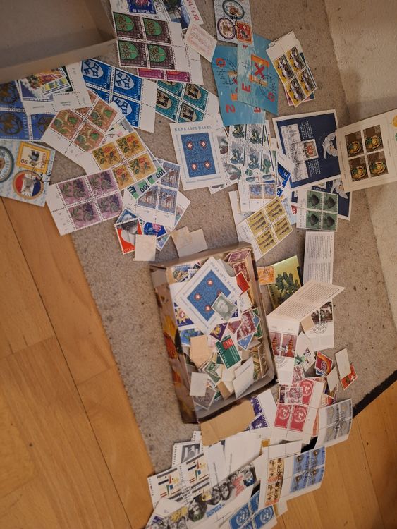 Grosse Briefmarkensammlung schweiz ab Pax und mehr 90 (Gebraucht) in ...
