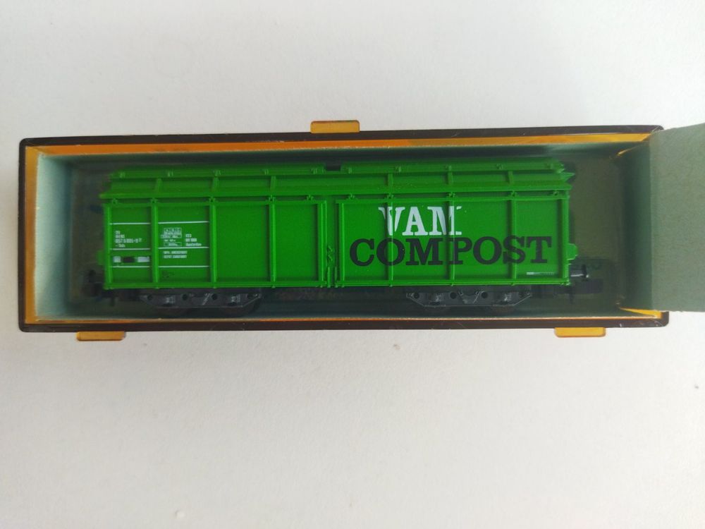 Müllkippwagen "WAM Compost" grün der NS von Roco N (Neu und ...