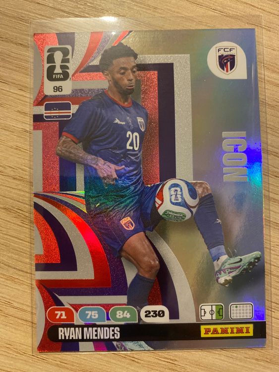 Panini FIFA World Cup 2026 Ryan Mendes Icon 96 (Neu (gemäss ...